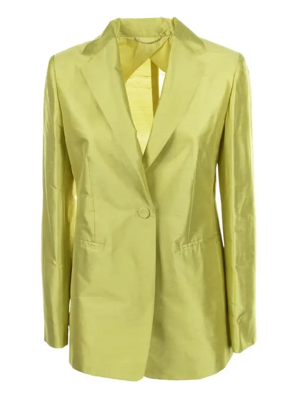 Max Mara Single-breasted Jacket - Green