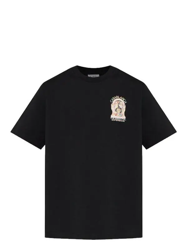 Casablanca The Essential Experience Print T-shirt - Black