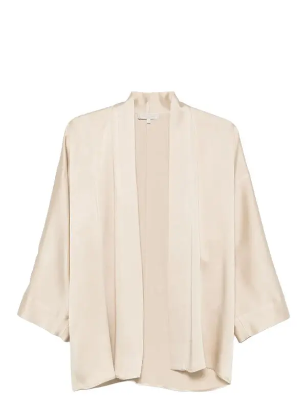 Antonelli Firenze V-neck Long Sleeve Shirt - Nude