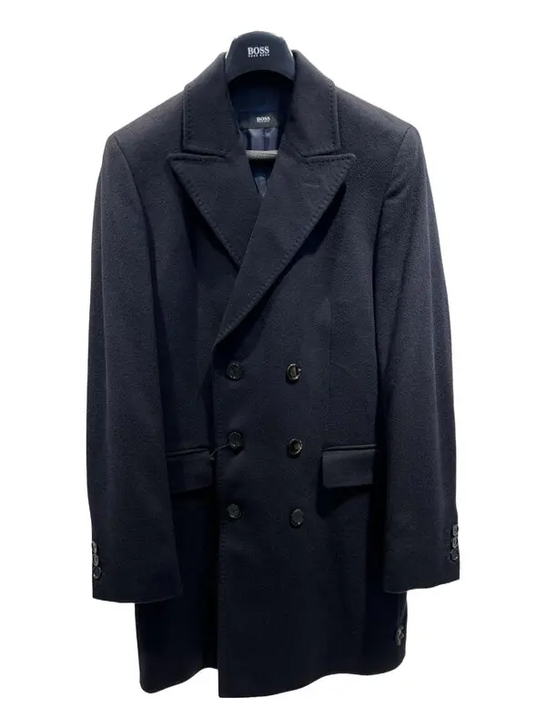 Hugo Boss Double Breasted Long Sleeved Coat - No