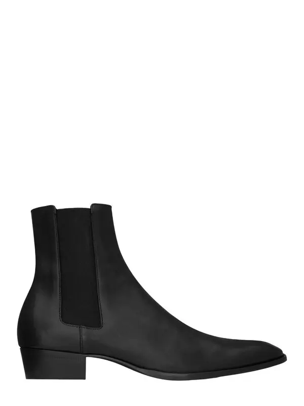 Saint Laurent Stanton Chelsea Boots - Black