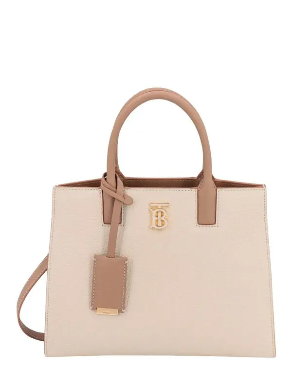 Burberry Tb Logo Mini Frances Bag - Nude