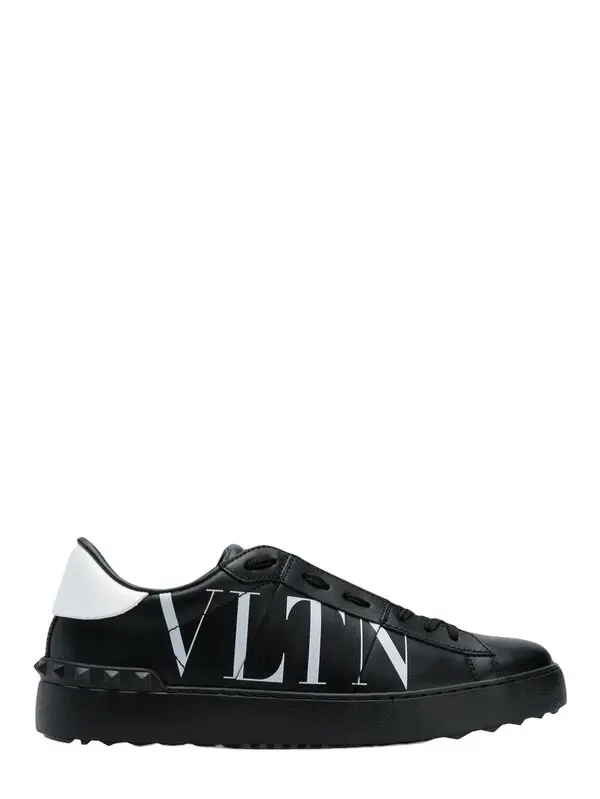 Valentino Garavani Rockstud Vltn Open Sneakers - Black