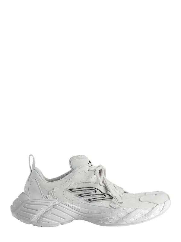 Balenciaga Monday Lace-up Sneakers - Light Grey