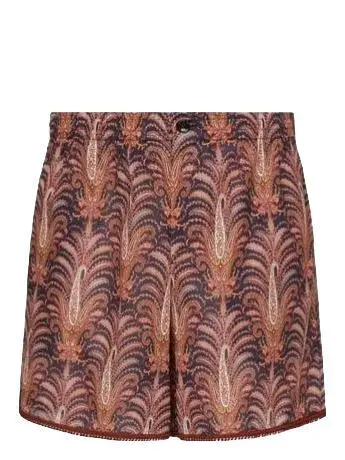 Valentino Garavani All-over Patterned Bermuda Shorts - Red