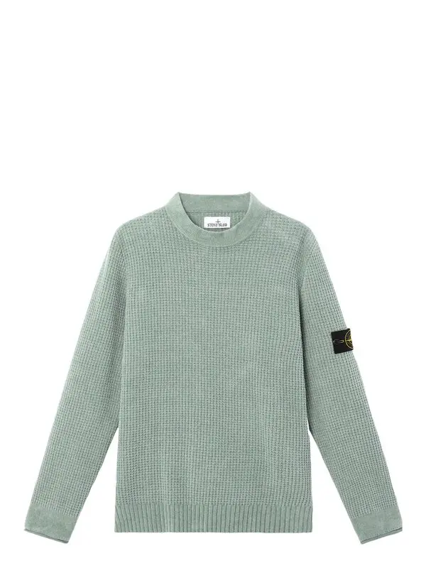 Stone Island Round Neck Sweater - Sage