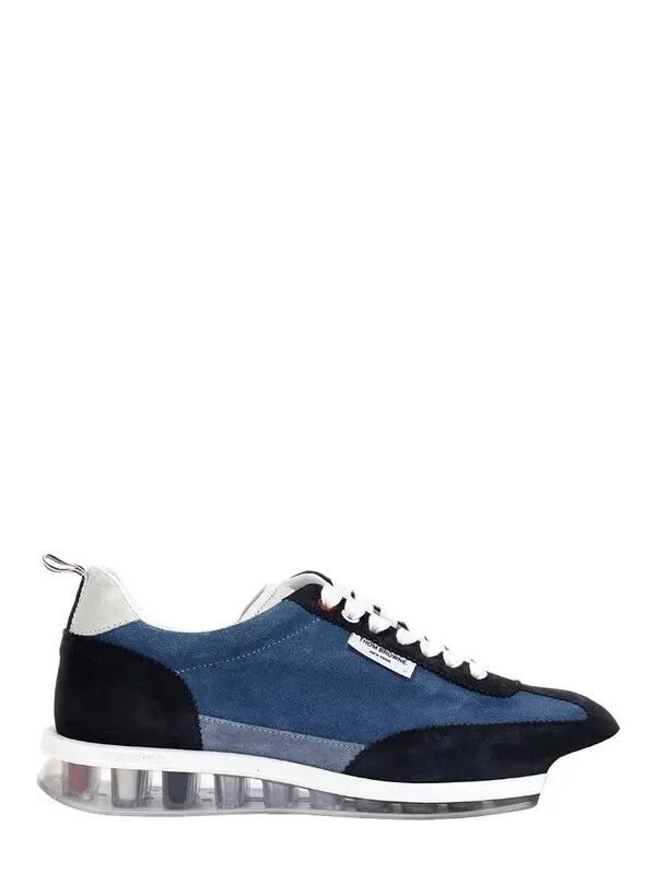 Thom Browne Tech Runner Lace-up Sneakers - Black