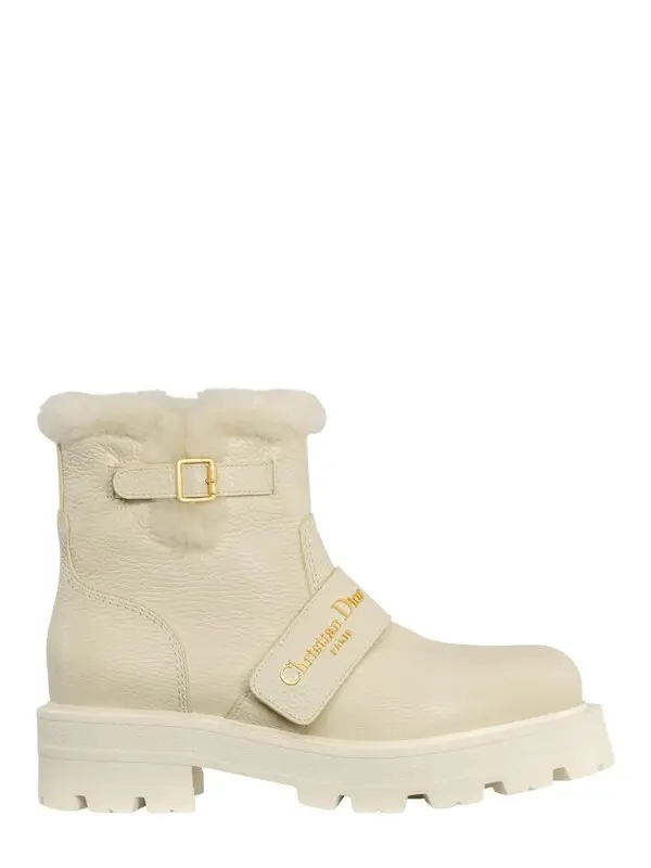 Dior Alps D-quest Ankle Boots - Beige
