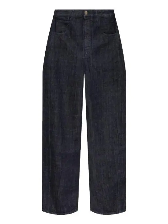 Jacquemus Le De-nimes Paneled Jeans - Black