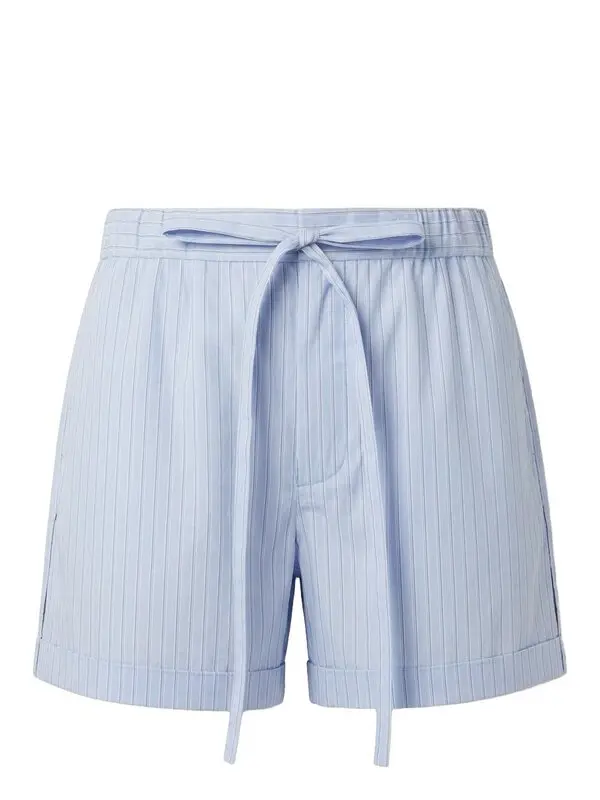 Gucci Striped Drawstring Shorts - White