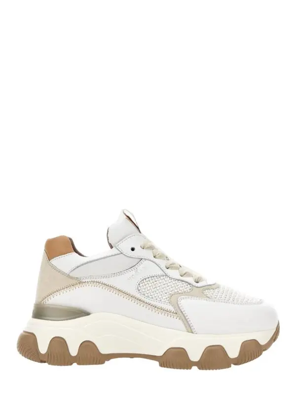 Hogan Hyperactive Lace-up Sneakers - White