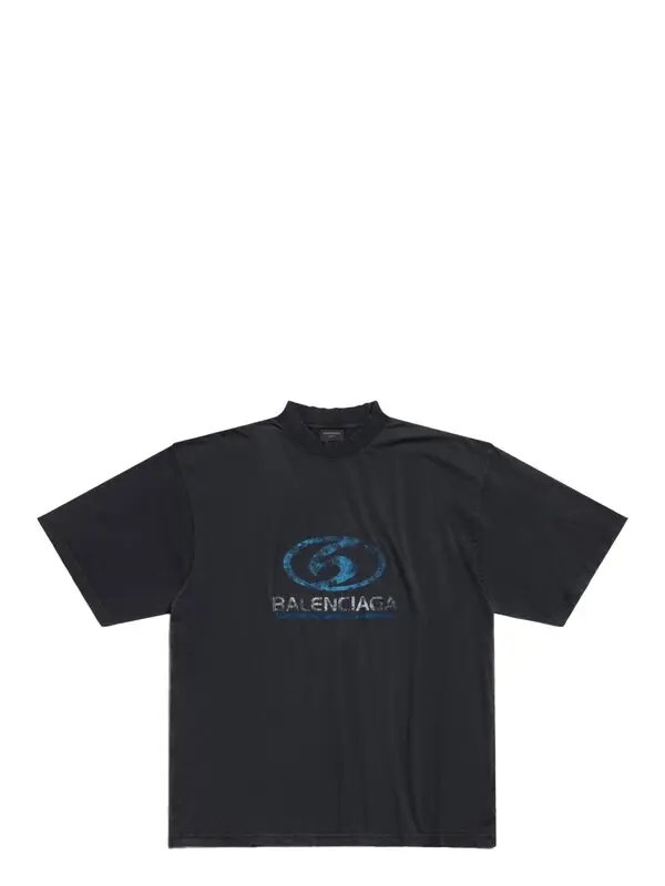 Balenciaga Surfer Medium Fit T-shirt - Black