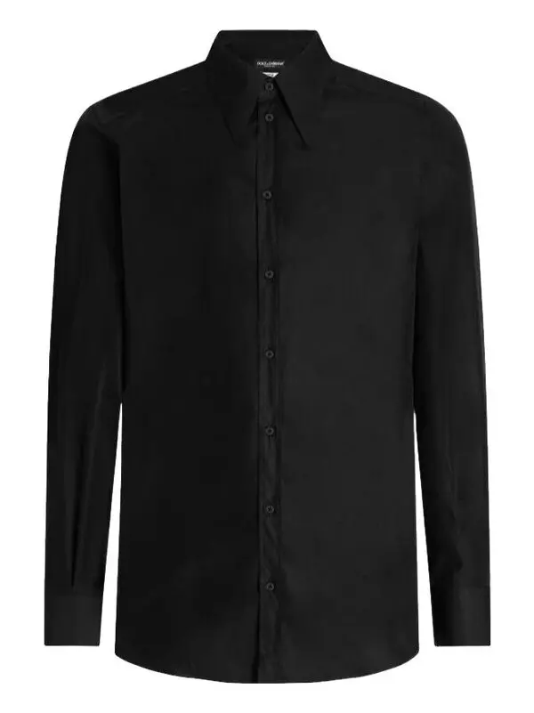 Dolce & Gabbana Point-collar Shirt - Black