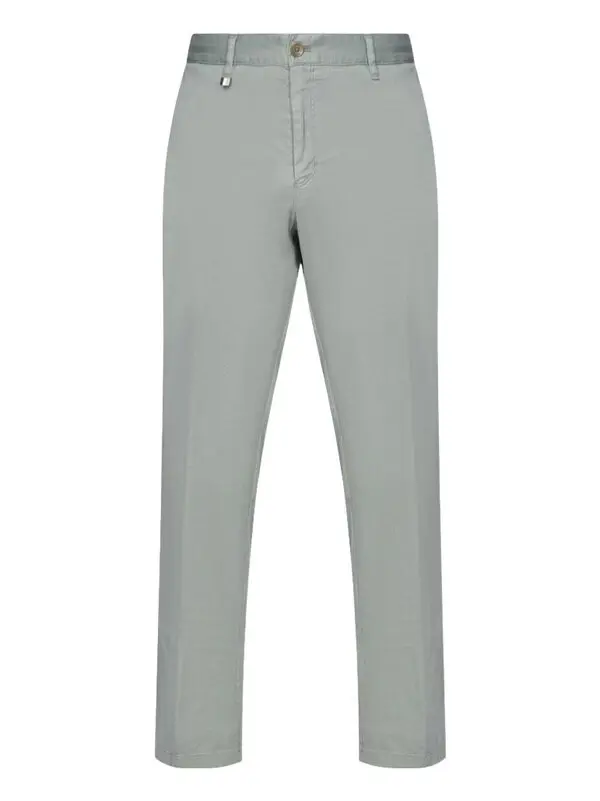 Hugo Boss Logo Casual Pants - Gray