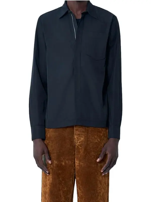 Dries Van Noten Long Sleeved Shirt - Black