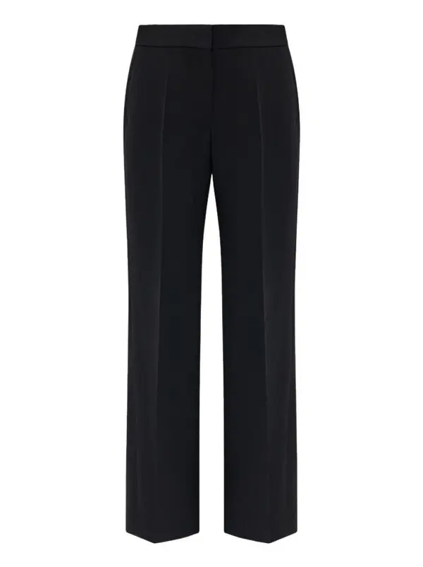Givenchy Pleat Detailed Flared Trousers - Black