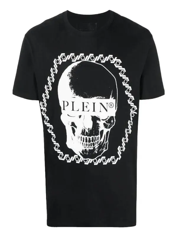 Philipp Plein Skull Logo-print T-shirt - Black
