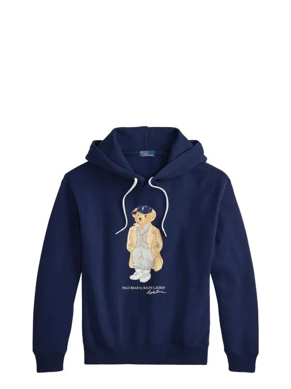 Polo Ralph Lauren Polo Bear Print Hoodie - Black