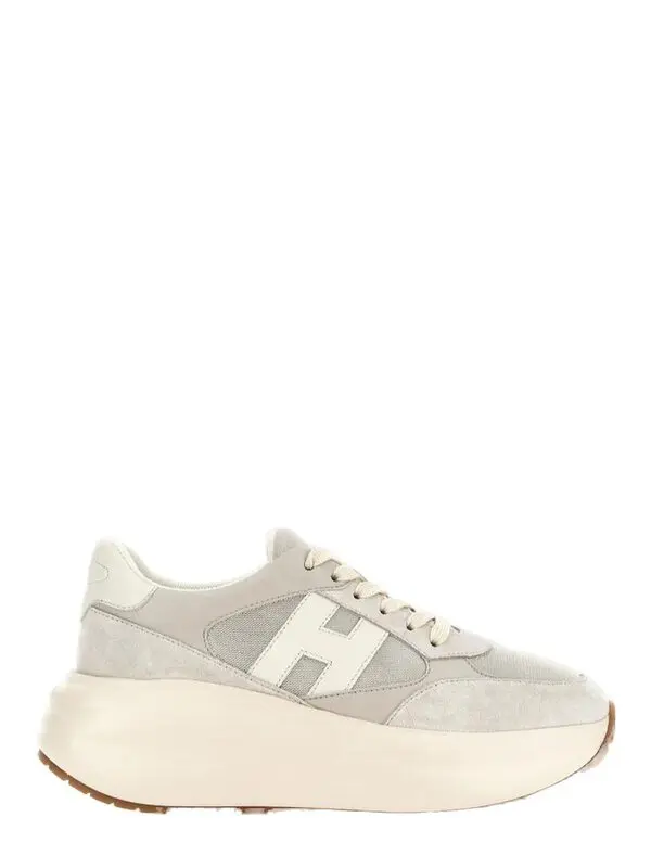 Hogan H696 Platform Sneakers - Gray