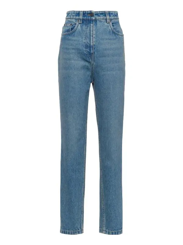 Prada Five-pocket Denim Jeans - Medium Blue