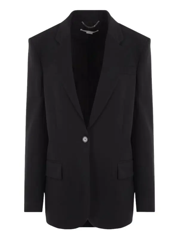 Stella McCartney Single-breasted Blazer - Black