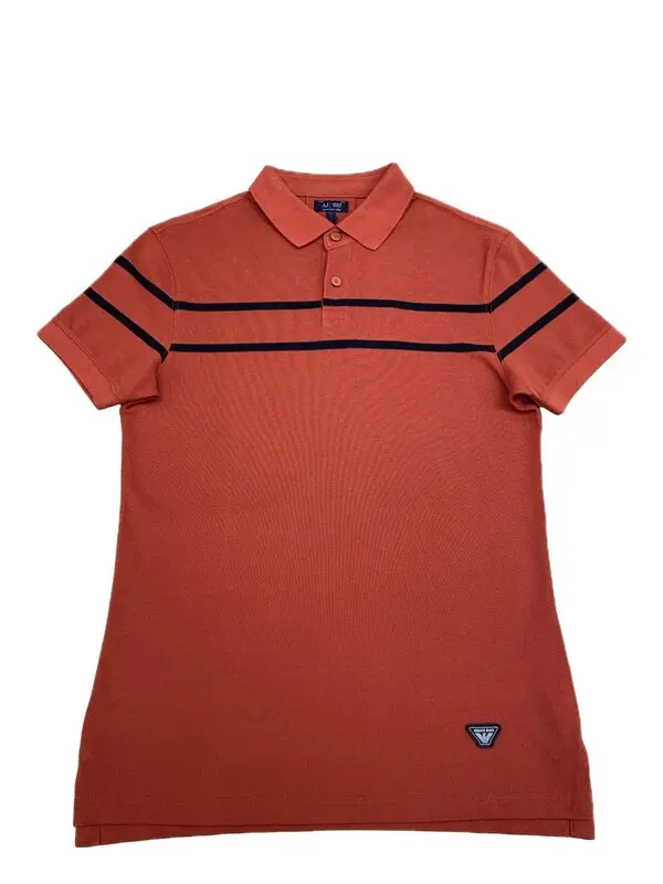Emporio Armani Short-sleeved Polo Shirt - Red