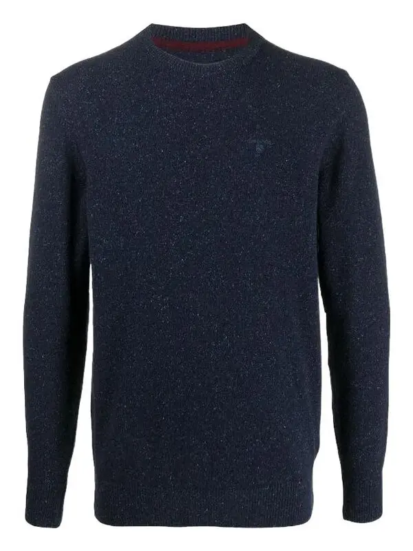 Barbour Tisbury Crewneck Knit Jumper - Blue