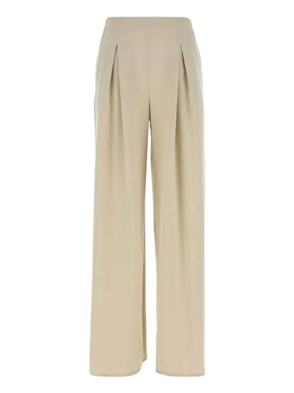 Max Mara Palude Pleated Palazzo Pants - Nude