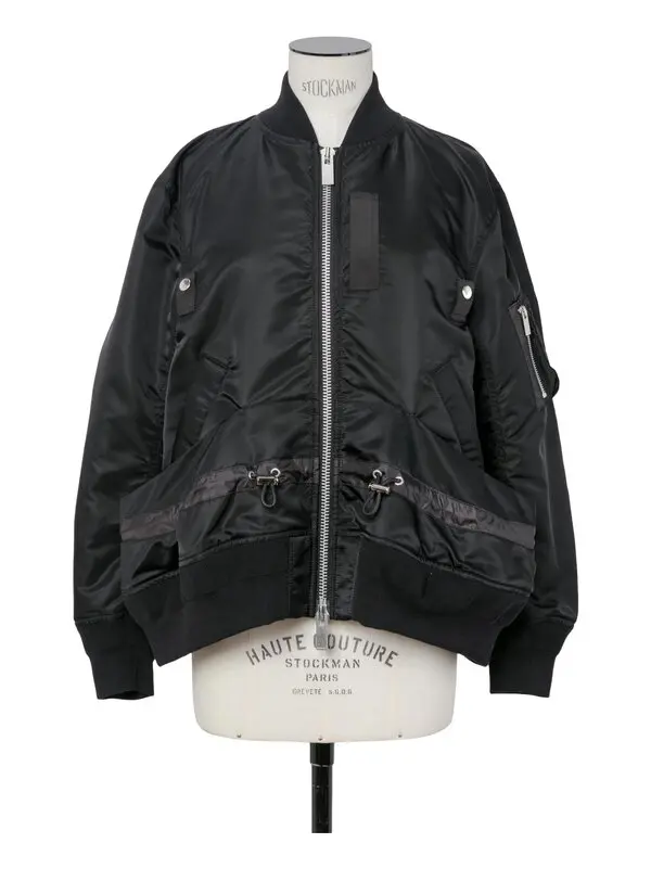 Sacai Nylon Twill Blouson - Black