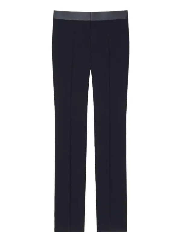 Givenchy Slim-fit Tailored Wool And Mohair Trousers - Night Blue
