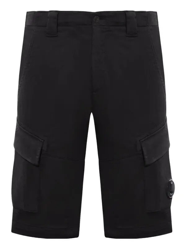C.P. COMPANY Cargo Shorts - Black