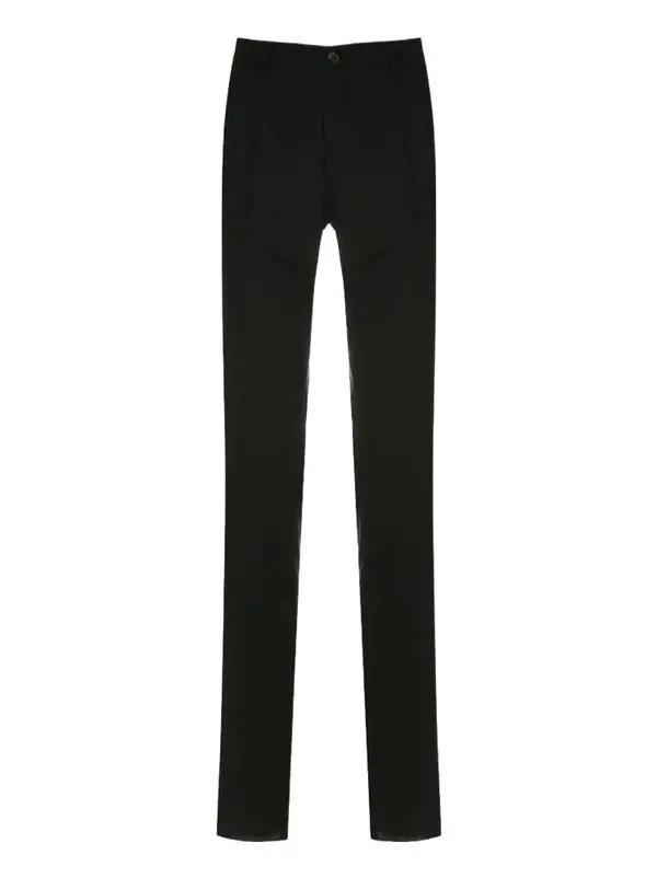 Dolce & Gabbana Slim Fit Tailored Trousers - Black