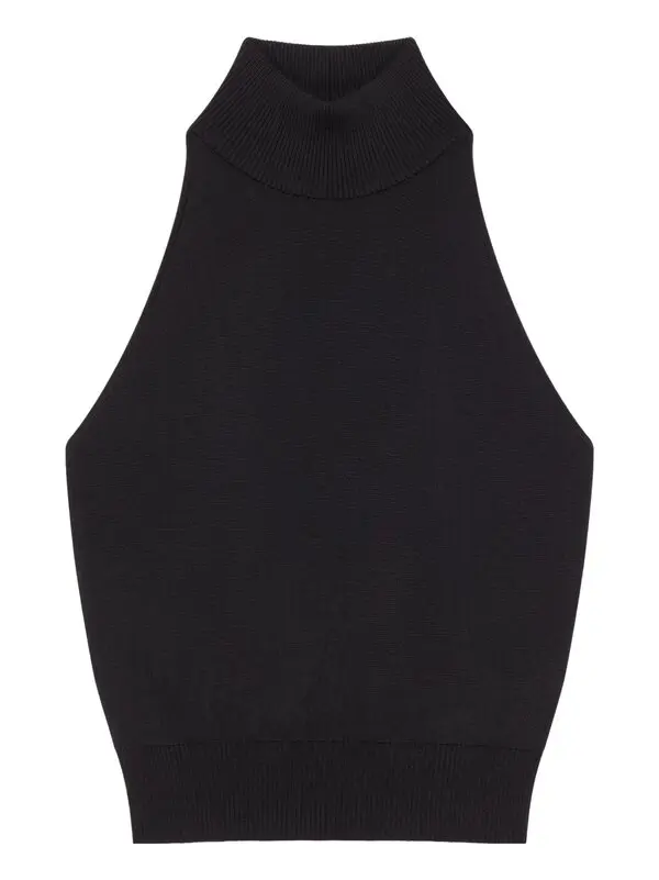 Givenchy Halterneck Open-back Top - Black