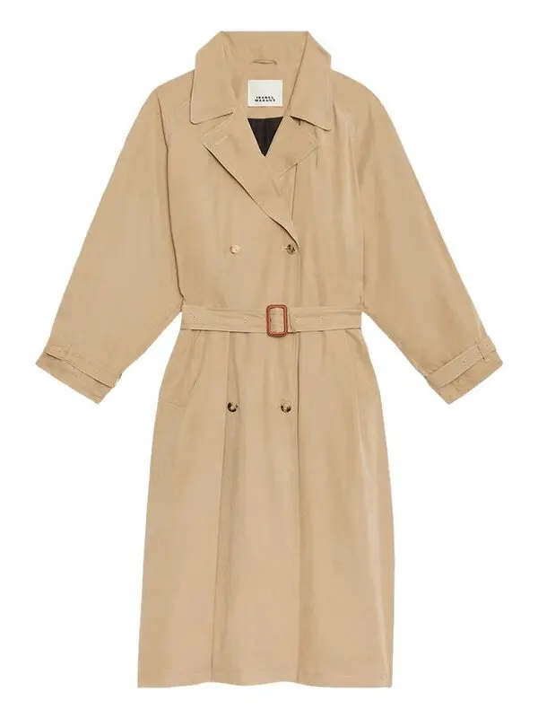Isabel Marant Étoile Elea Coat - Light Brown