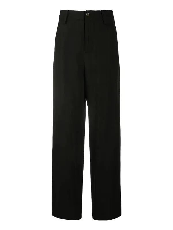 UMA WANG Wide-leg Trousers - Black