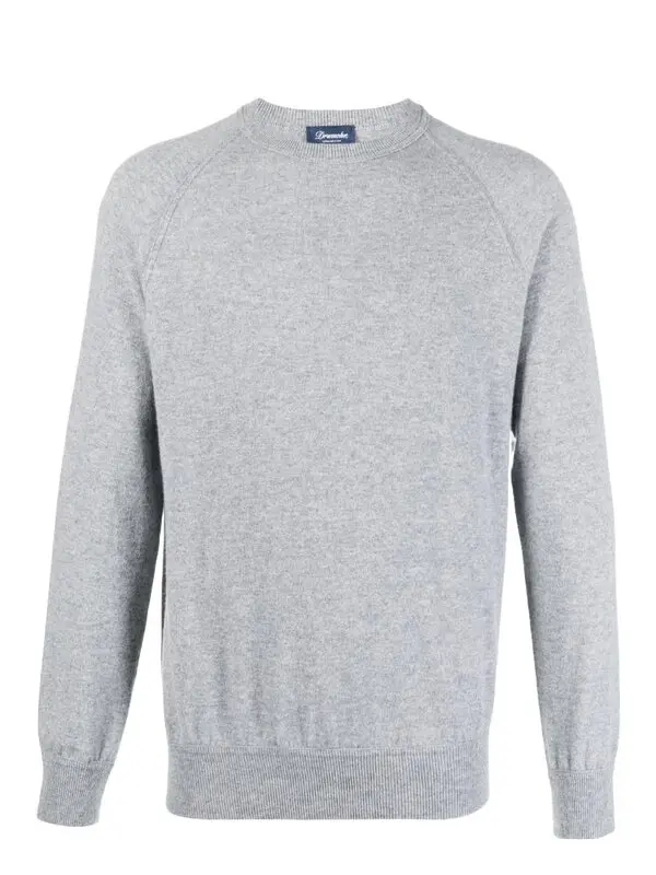 DRUMOHR Cashmere Long-sleeve Jumper - Gray