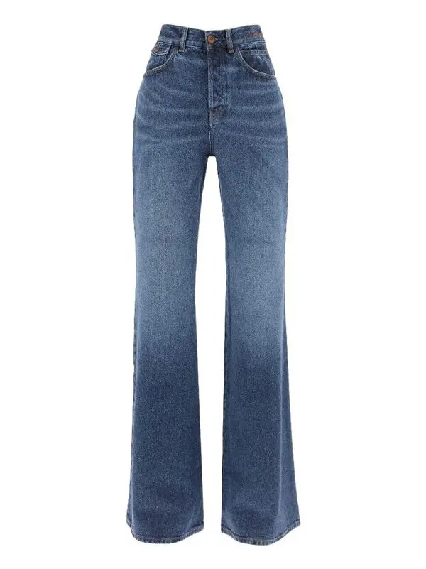 Chloé Merapi Flared Jeans - Blue