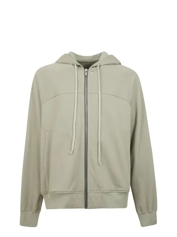 Rick Owens Loose Fit Hooded Windbreaker - Gray
