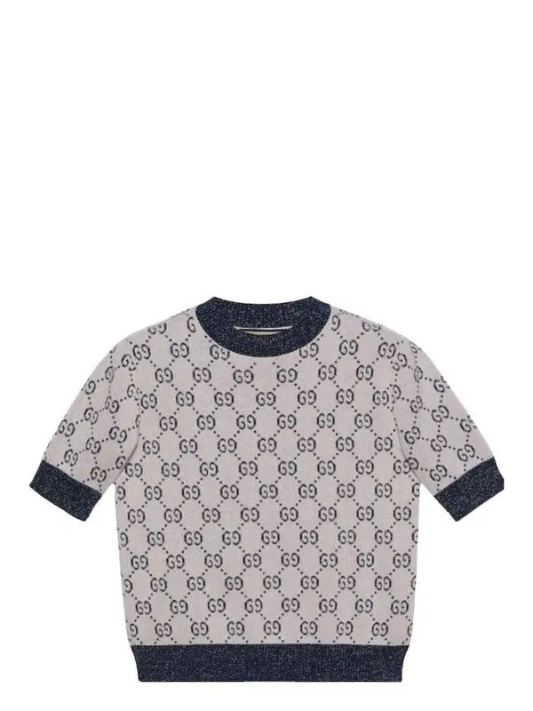 Gucci Gg Lamé Jacquard Top - No