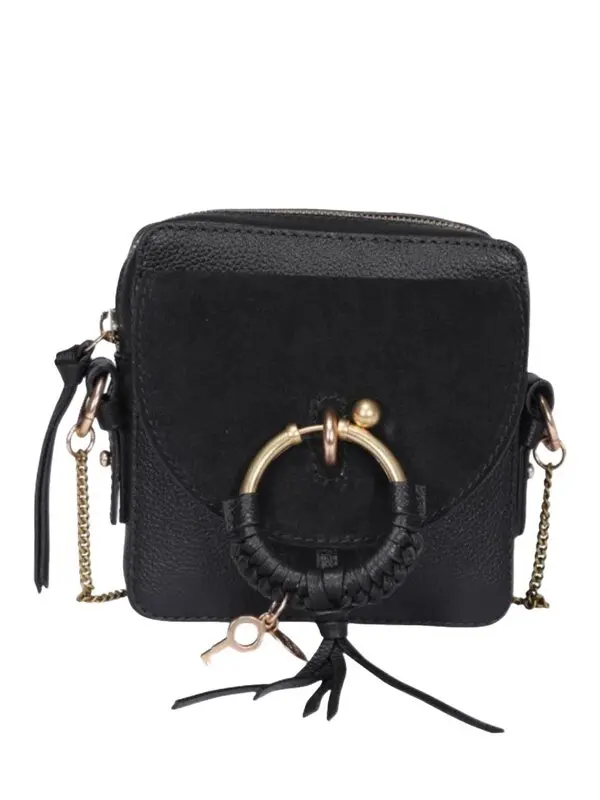 See By Chloé Joan Leather Camera Crossbody Bag - Black