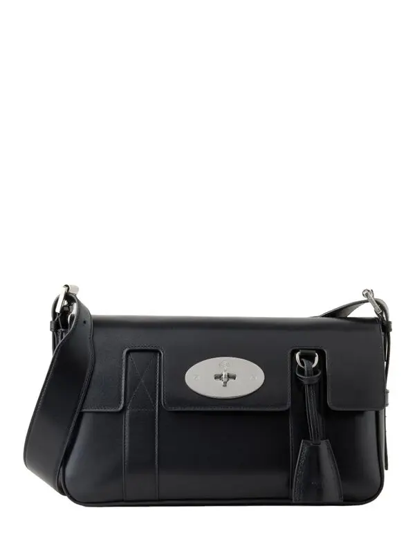 Mulberry East West Bayswater Medium Shoulder Bag - Black