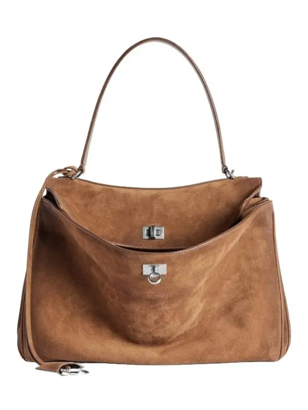 Balenciaga Rodeo Medium Shoulder Bag - Camel