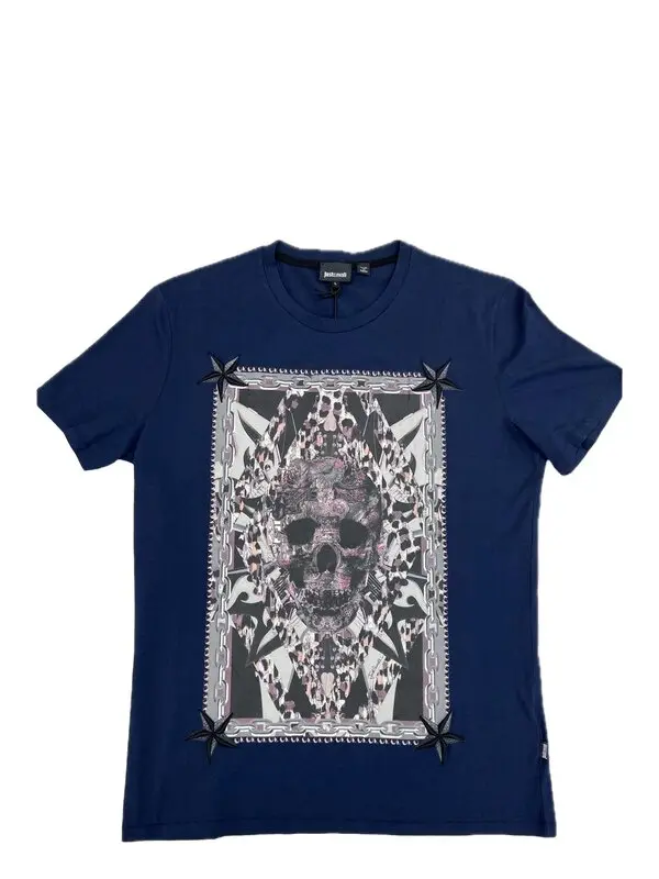 Just Cavalli Short-sleeved T-shirt - Blue