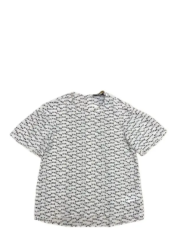 Max Mara Short Sleeve Printed Top - No