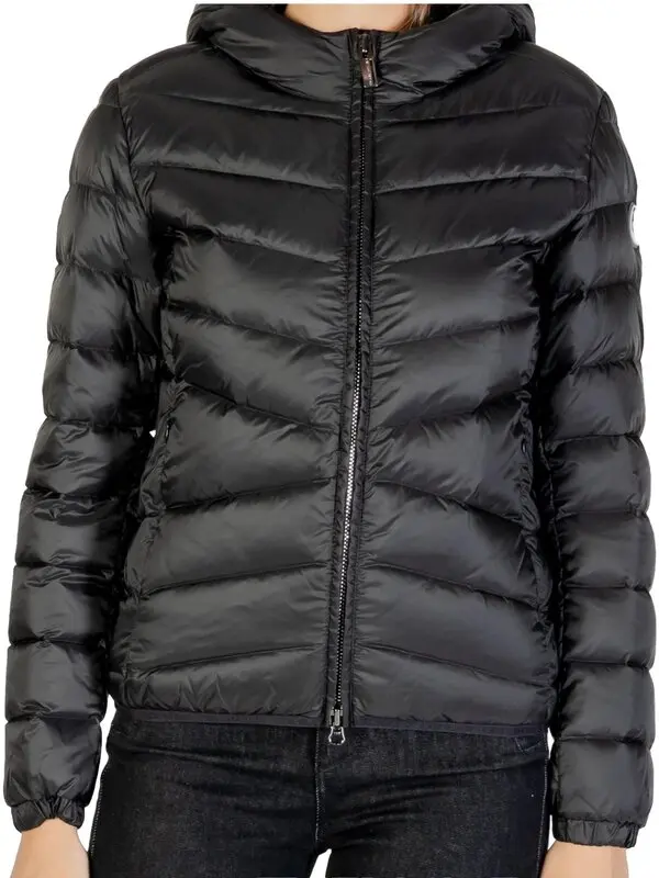 COLMAR Fur-trimmed Puffer Jacket - Black