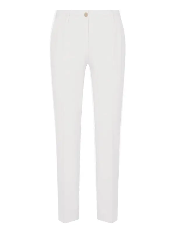 Dolce & Gabbana Low Rise Tailored Pants - White