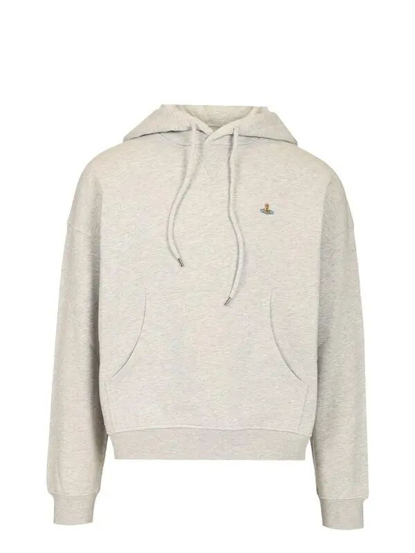 VIVIENNE WESTWOOD Ashton Drawstring Hoodie - Grey