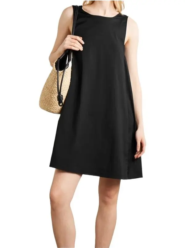 Max Mara Sleeveless Round Neck Dress - Black
