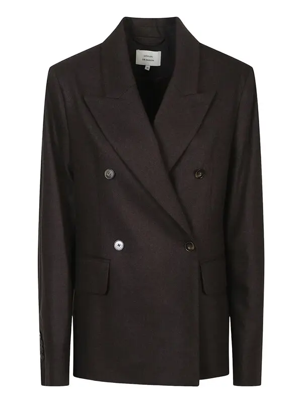 Loulou De Saison Gina Double-breasted Jacket - Black