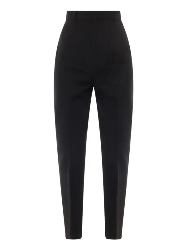 Saint Laurent High-waist Tailored Trousers - Black